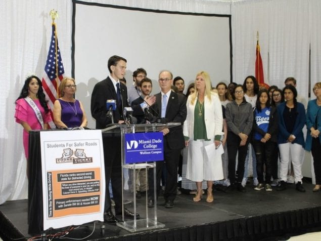 Student’s press conference addresses texting while driving | Featured#