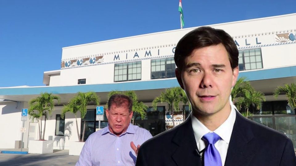 Grant Miller addresses Commissioner Ken Russell Miami in regards to ...