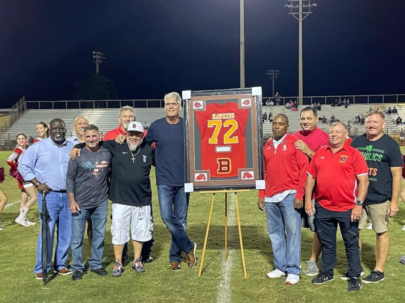 Hurricane Great Bill Hawkins Honored by His High School | Featured#