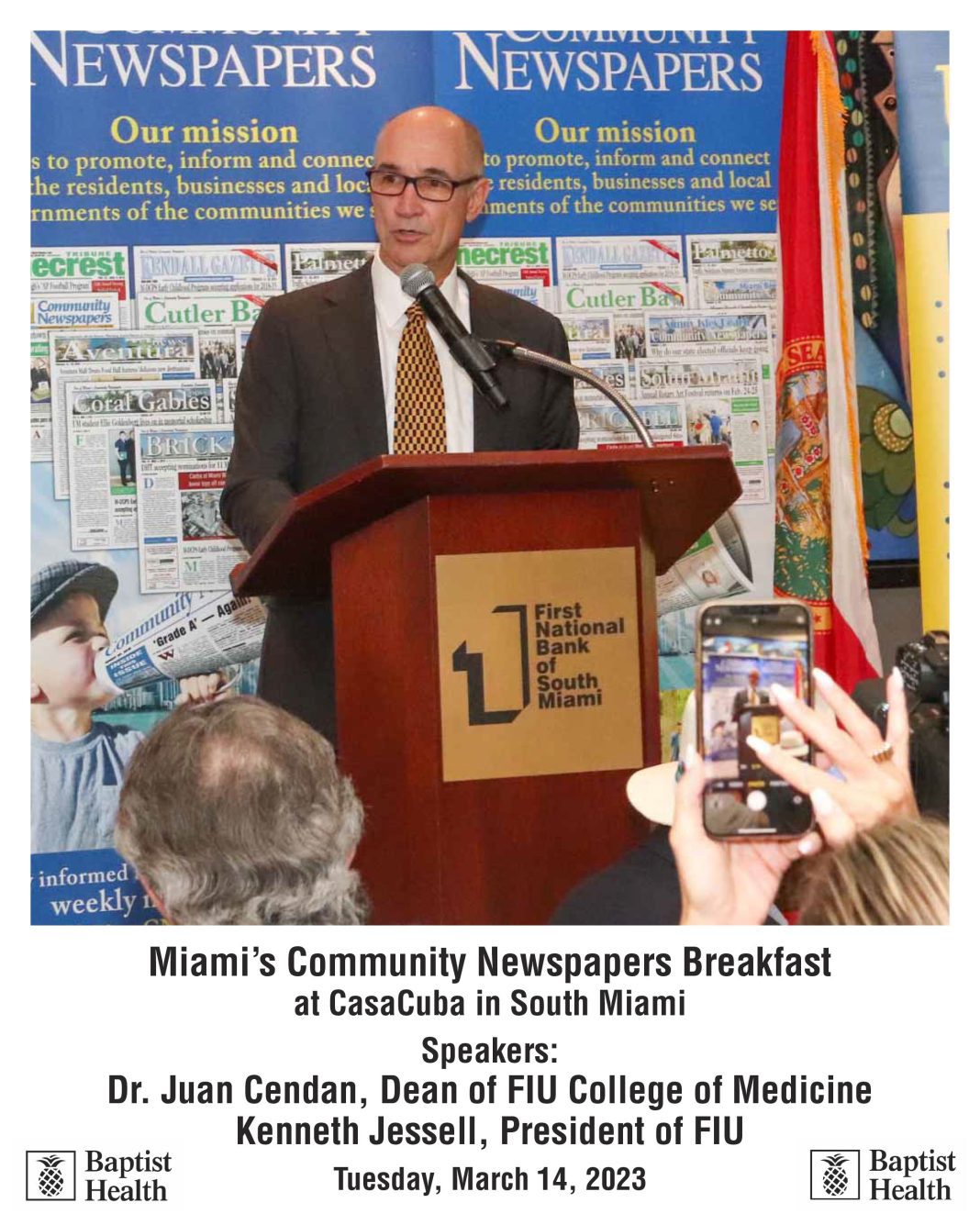 Community News Breakfast with Dean of FIU’s College of Medicine, Dr ...