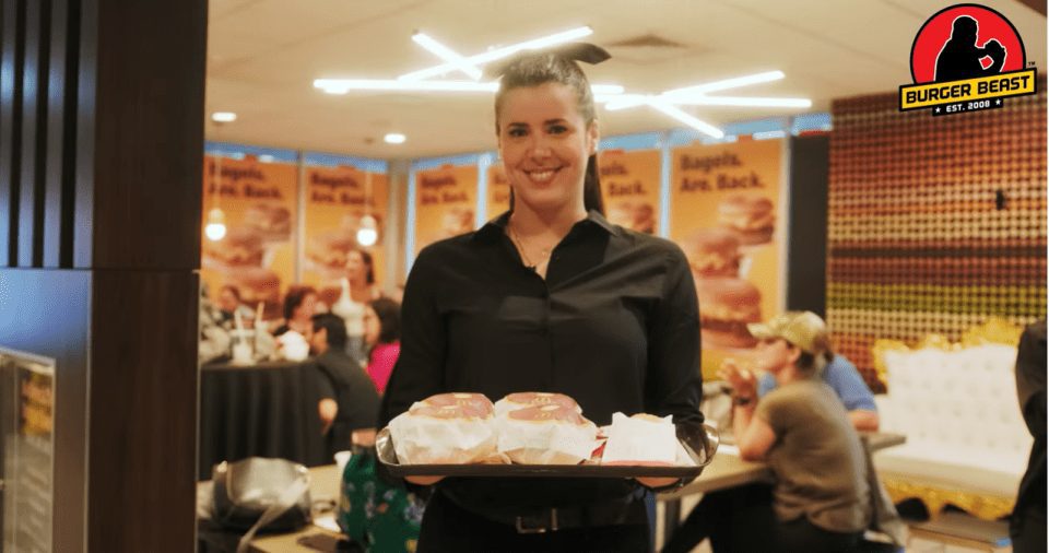 Bagels are Back!! Grant Miller attends the Burger Beast event at the ...