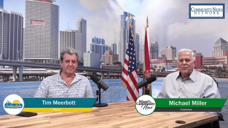 Mayor of Cutler Bay, Tim Meerbott, chats with Michael Miller about the ...
