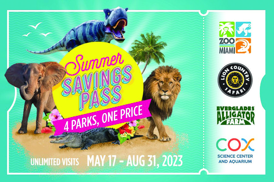 The Summer Savings Pass is back at four South Florida attractions ...