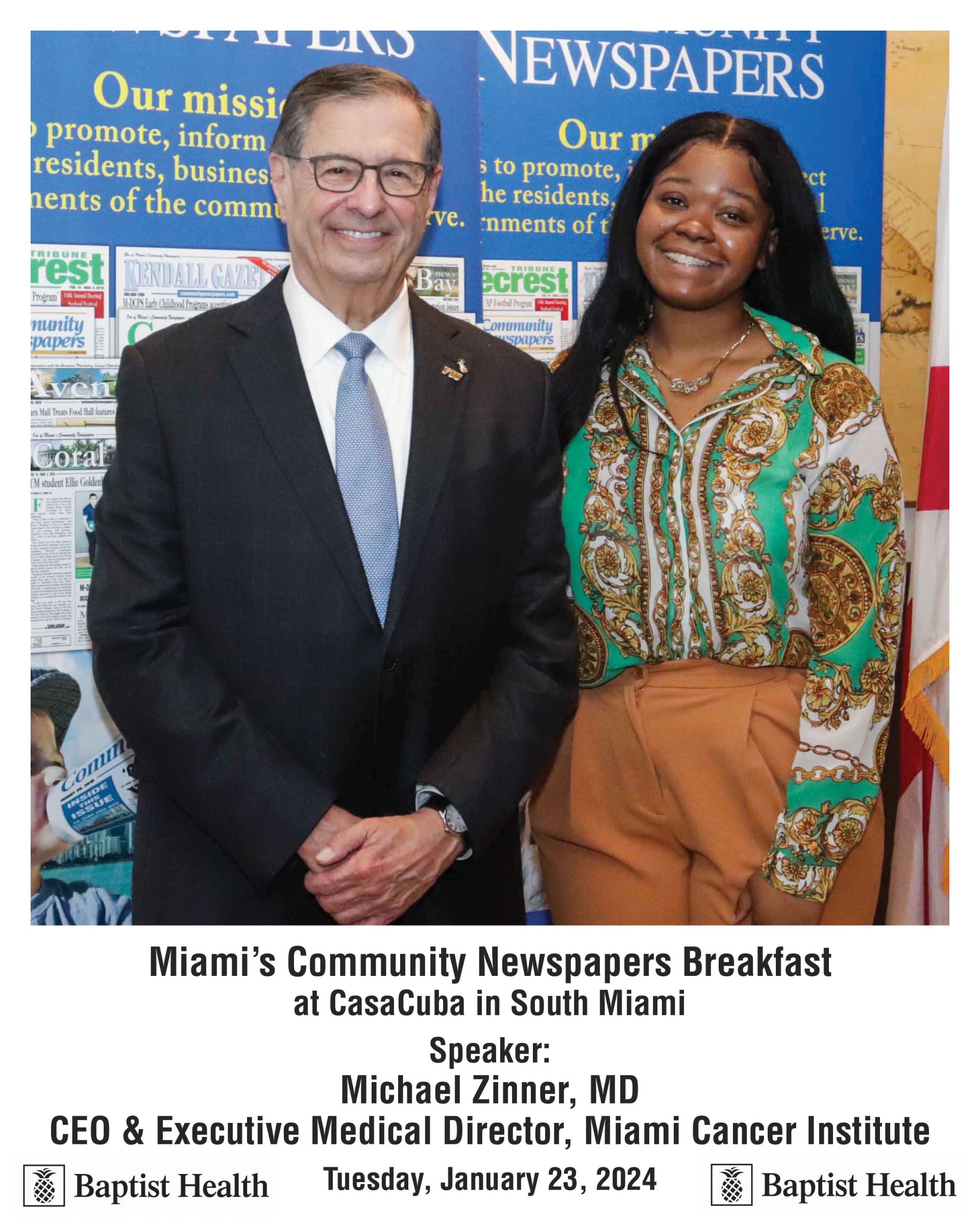 Community News Breakfast with Michael Zinner Photo Gallery | Featured#