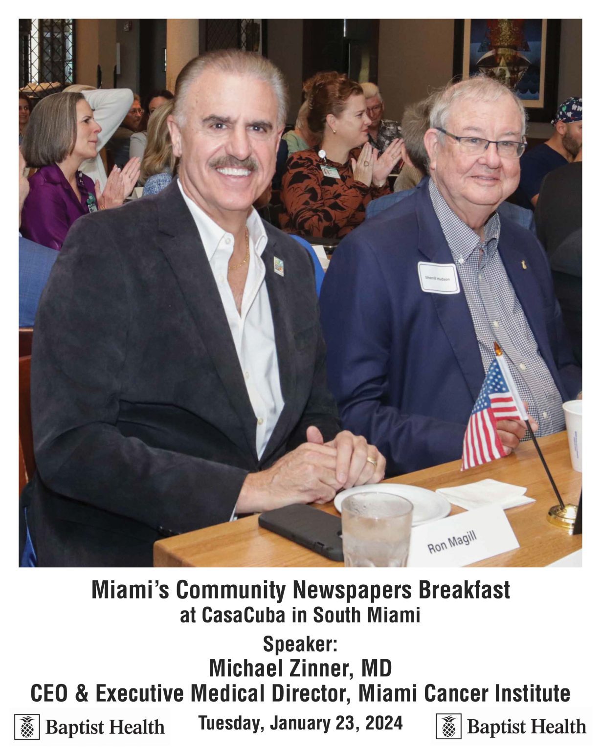 Community News Breakfast with Michael Zinner Photo Gallery | Featured#