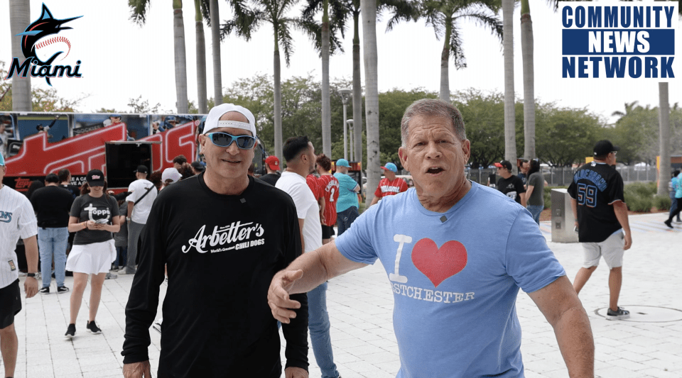 Grant Miller and Dave Arbetter go to the Marlins Opening Game | Featured#