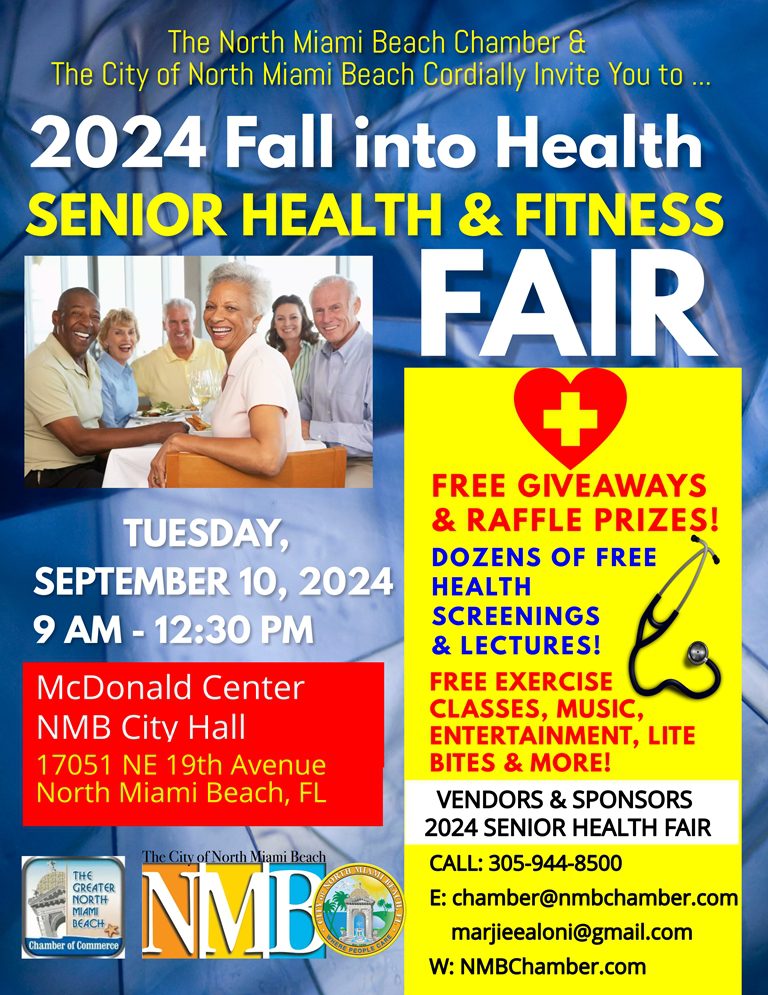 Tues. Sept. 10th “Fall into Health” at the 2024 NMB Senior Health ...