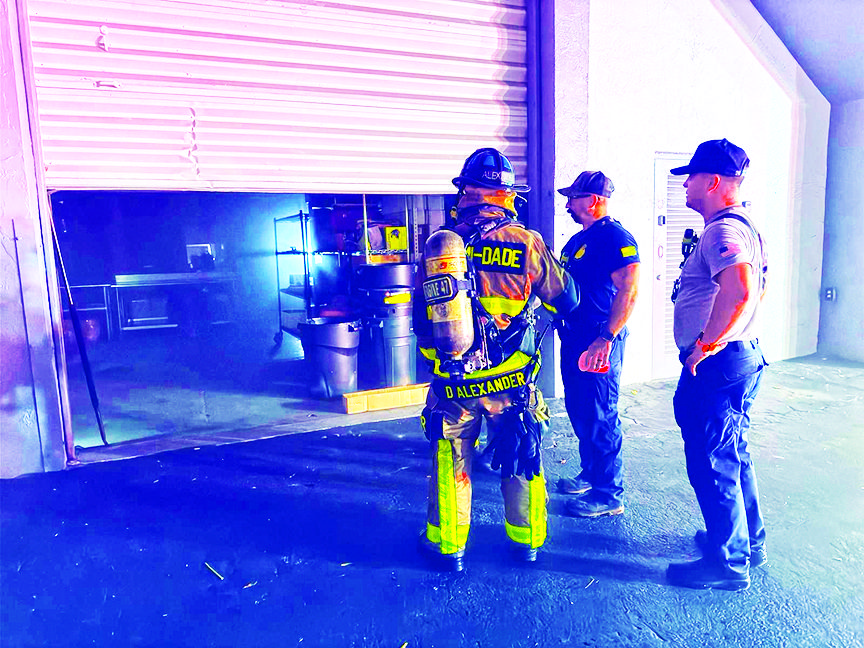 Miami-Dade Fire Rescue units respond to warehouse fire | Featured#