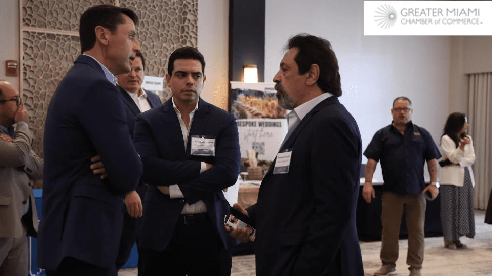Grant Miller Joins Greater Miami Chamber of Commerce’s Luncheon talking ...
