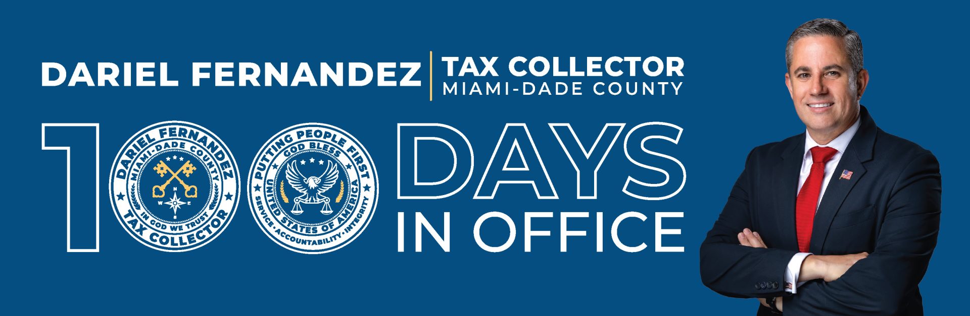 100 Days of Action: Tax Collector Dariel Fernandez Marks Milestone with ...