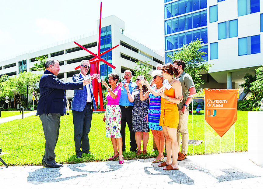 Lady brings the Palley family and friends together at UM | Coral Gables ...