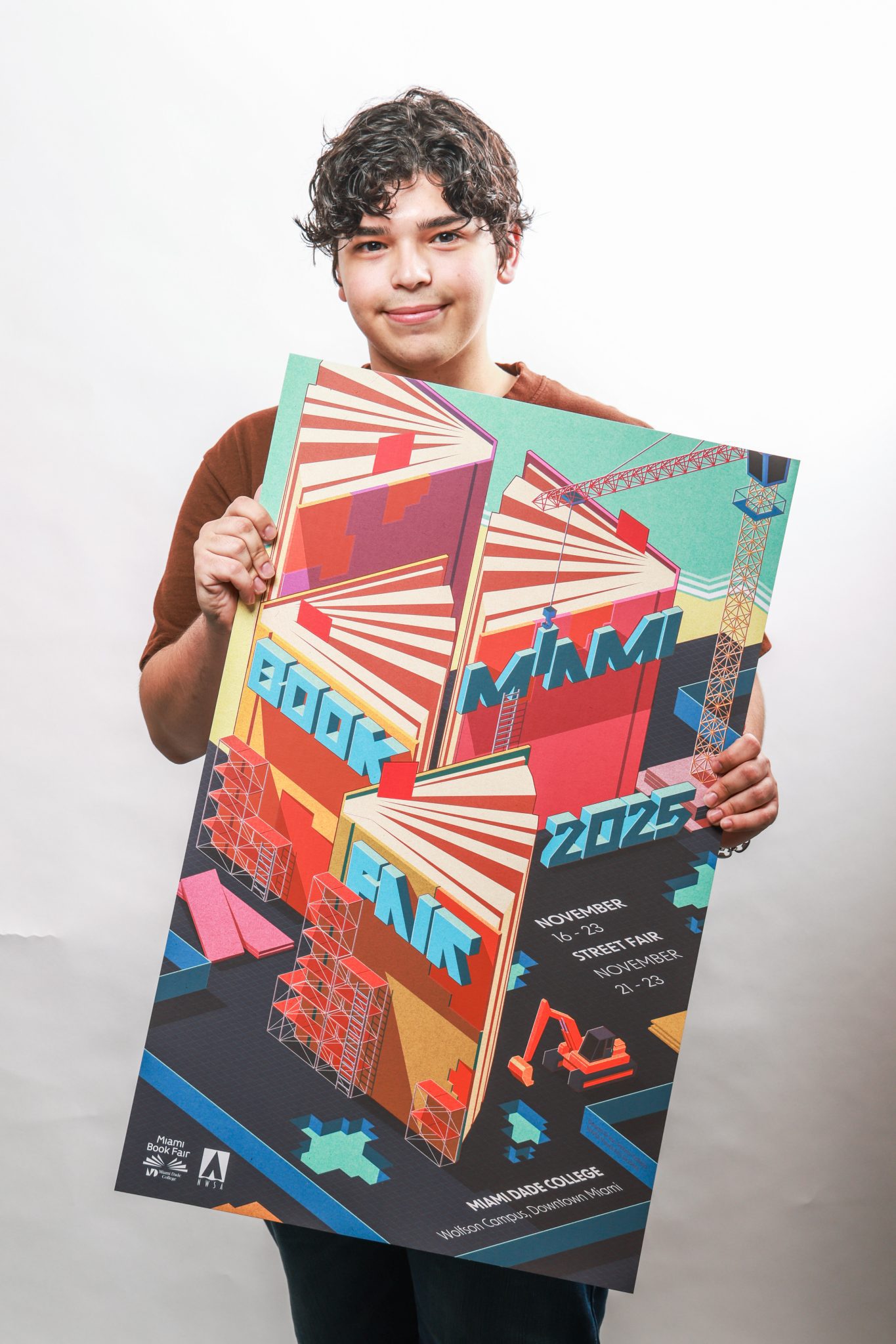 Miami Book Fair Unveils 2025 Official Poster, Announces Highlights ...