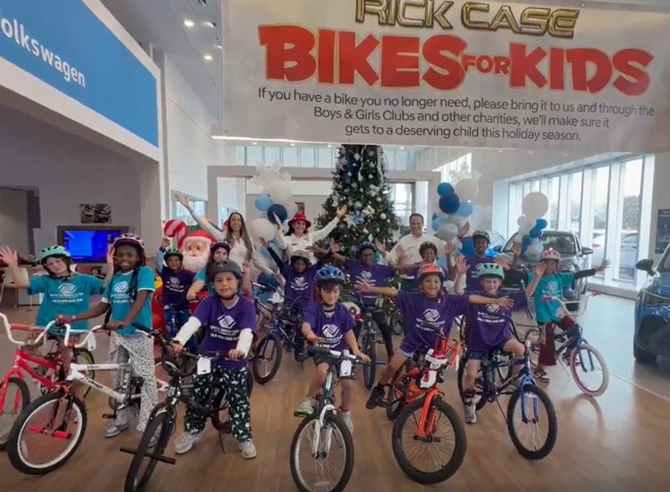 Rick Case Bikes for Kids Makes Holidays “Wheely” Bright Rick Case ...